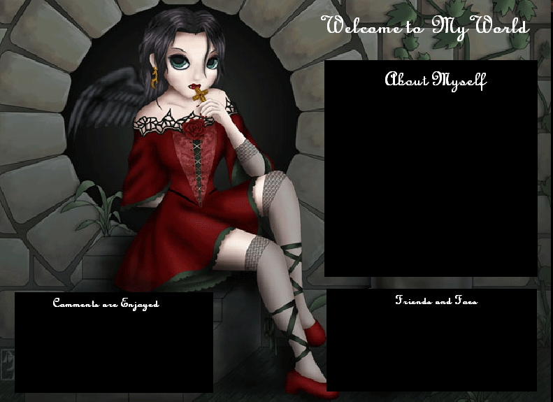 Free Div Layouts - Gothic layout category Free Div Layouts - Gothic layout category